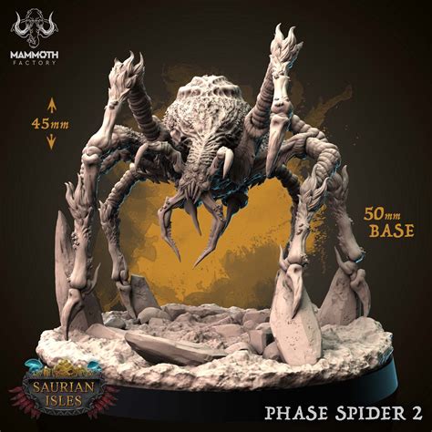 Phase Spider Large Monstrosity Saurian Isles Mammoth Factory D D 5e
