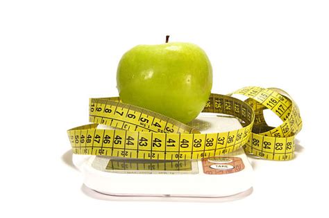 920 Instrument Of Measurement Measuring Weight Scale Apple Stock