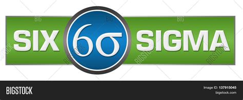 Six Sigma Text Related Image And Photo Free Trial Bigstock
