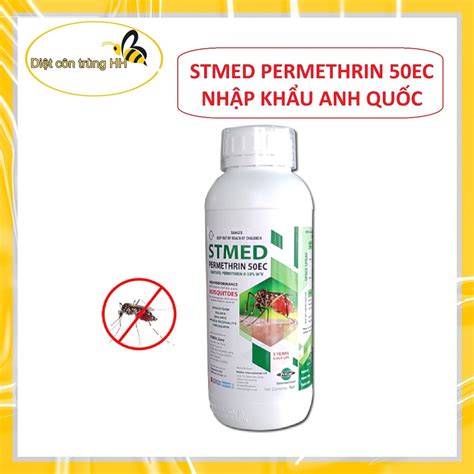 Thuốc Xịt Muỗi Nhập Khẩu Anh Quốc Stmed Permethin 50ec 1 Lít Shopee