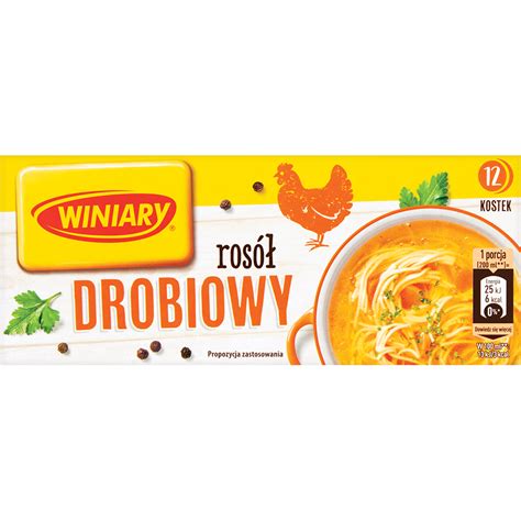 Rosol Drobiowy Kostka Winiary 120g Smakołyk