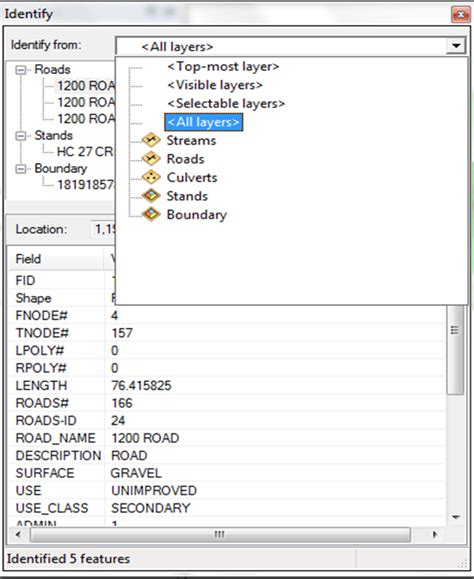 Using Arcmap