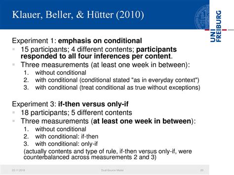 Henrik Singmann Sieghard Beller Karl Christoph Klauer Ppt Download