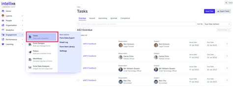 engagement overview intellihr support portal