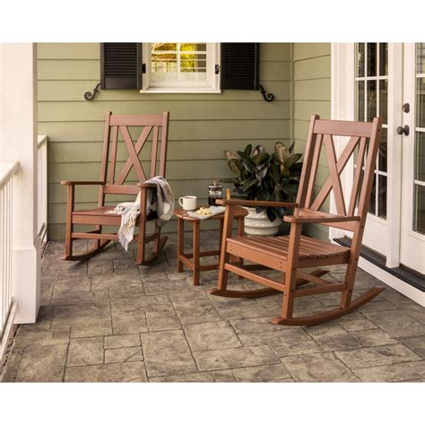 Polywood Braxton Deep Seating Rocking Chair Set Pws515 2