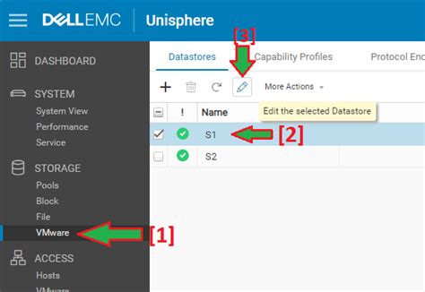 Pasar Datastores San Dell Emc De Vmfs5 A Vmfs6 Proyecto A