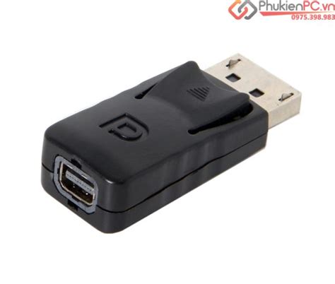 Đầu chuyển đổi Displayport sang Mini Displayport chân cái