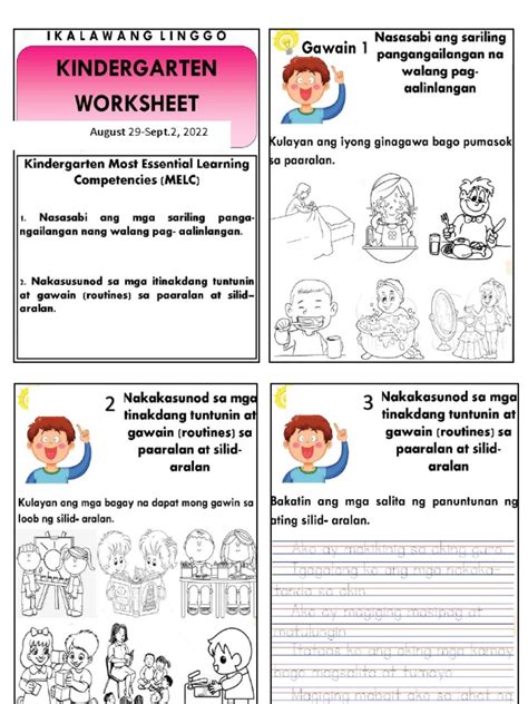 Week 2 Module For Kinder Pdf
