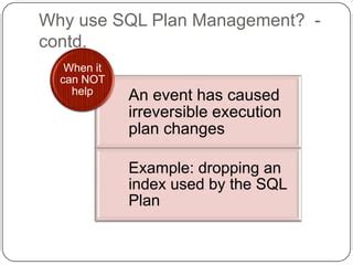 Oracle11g Sql Plan Management PPTX