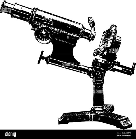 Antique Microscope Sketch Illustration Stock Vector Image And Art Alamy