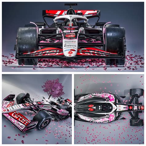 Haas F1 Unveils Sakura Japanese Gp Livery Pit Debrief