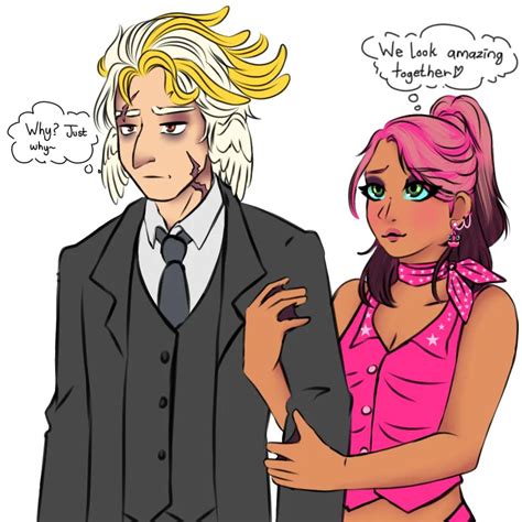 Nigel And Gabi X Barbie And Oppenheimer By Kavi18 On Deviantart