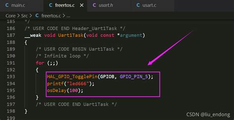 Stm32cubemxfreertos（5）—— 串口打印keil Freertos 仿真 输出打印 Csdn博客