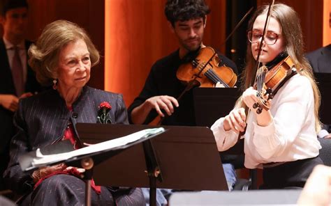 Queen Sofia Attended The Annual Meeting Of International Music School