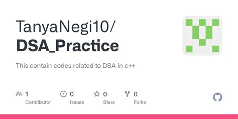 GitHub TanyaNegi DSA Practice This Contain Codes Related To DSA In C
