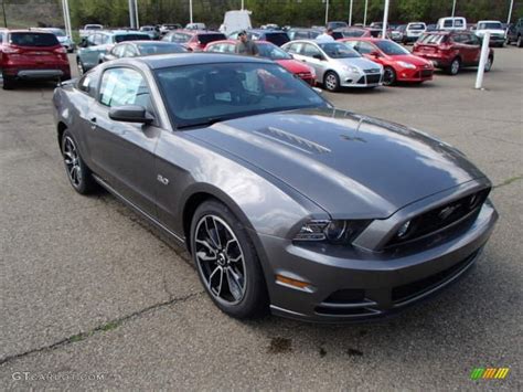 Sterling Gray 2014 Ford Mustang Gt Premium Coupe Exterior Photo