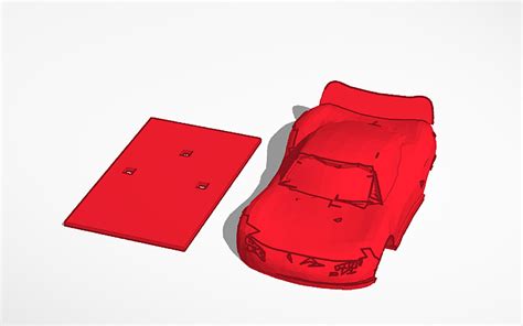 3d Design Lightning Mcqueen Tinkercad