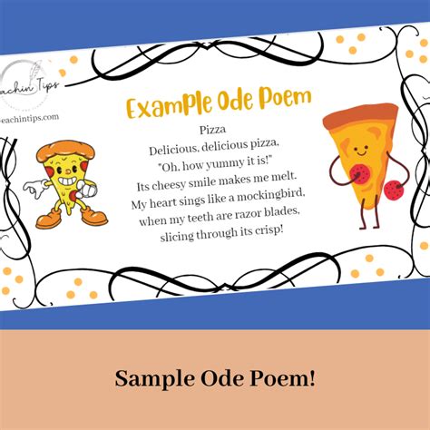 Ode Poetry Powerpoint Lesson Poetic Texts How To Write An Ode Poem