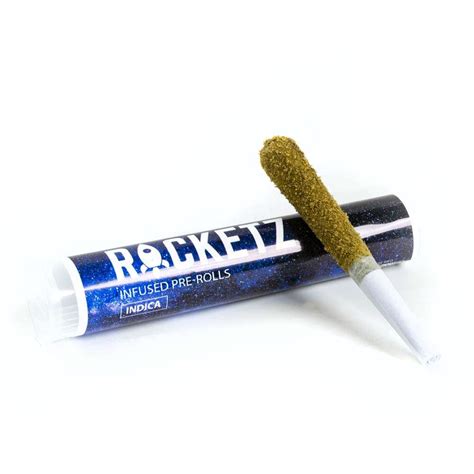 Buy Rocketz Infused Pre Roll Kush Weed Buzz Eu