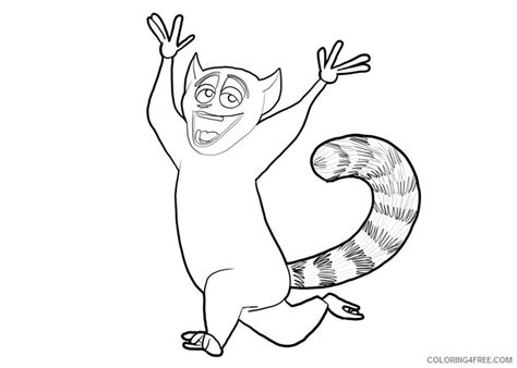 Madagascar Coloring Pages