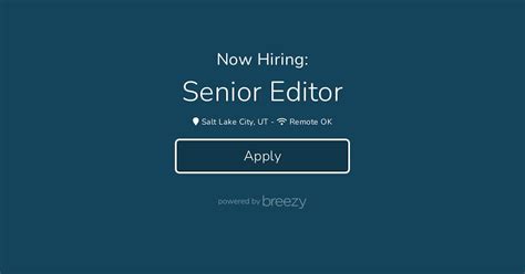 Senior Editor At Nightingale College