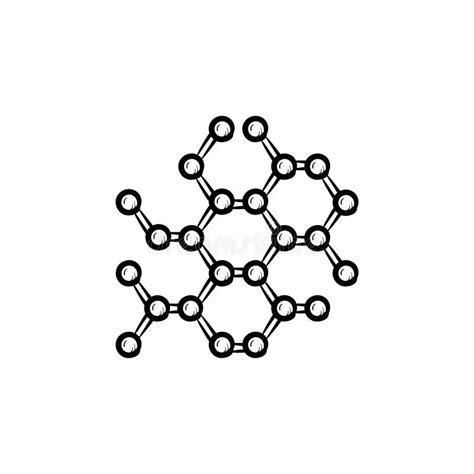 Molecular Lattice Hand Drawn Outline Doodle Icon Stock Vector Illustration Of Hand Formula