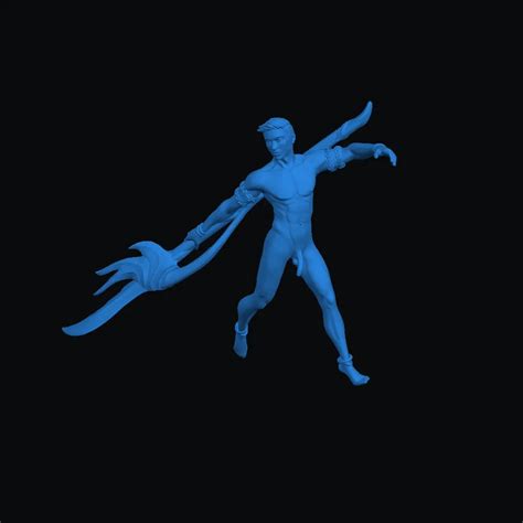 Free Miniature Games And Accessories Stl Download Spear Pose No