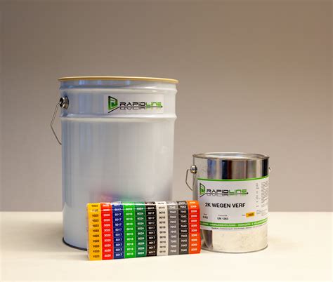 2 Componenten Oplosmiddelhoudende Verf Blik 25 Kg Rapidline