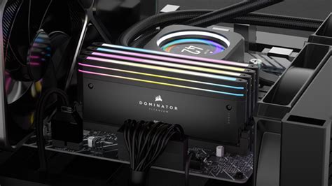 Luxury And Performance Combined Introducing CORSAIR DOMINATOR TITANIUM DDR5 Memory