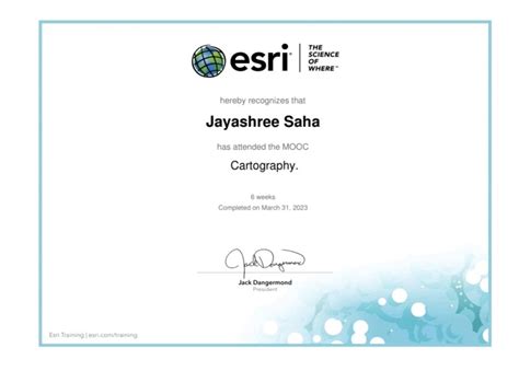 Esri Jayashree Saha