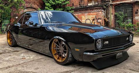 Matte Black 68 Camaro