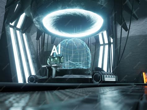 Premium Photo Ai Brain Big Data Progress On Neural Network Circuit System Disruptive