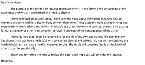 How To Write An Expungement Letter A Step By Step Guide Orange