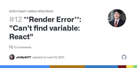 Render Error Can T Find Variable React Issue Birkir React Native Sfsymbols GitHub