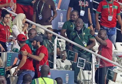 Bafanas Team Manager Vincent Tseka Clashes Moroccan Bullies