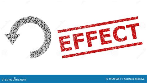 Rotate Down Recursion Composition Of Rotate Down Icons And Scratched