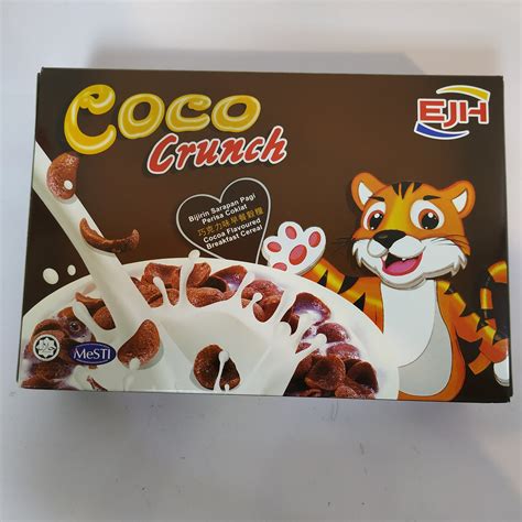 Coco Crunch Chocolate Flavoured Snack Biskut Snek Perisa Coklat Milk