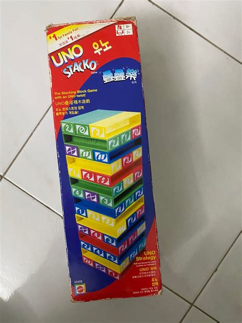Uno Stacko Hobbies And Toys Toys And Games On Carousell