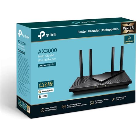 TP LINK Archer AX Pro AX Multi Gigabit Wi Fi Router With G Port IPoncomp Hr