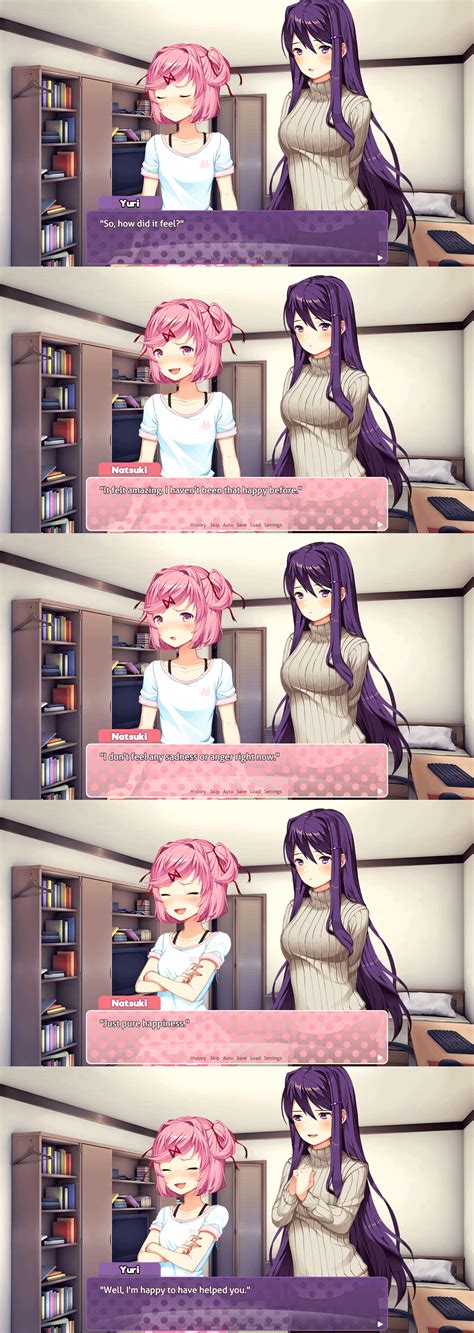 Yuri Helps Natsuki Custom Dialogue Rddlcrule34