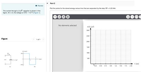Solved Parta Review Plot The Points For The Voltage Versus