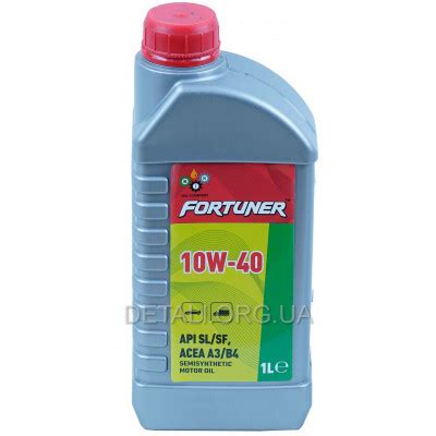 Масло для 4-х тактных двигателей Fortuner 10W-40 Масло для 4-х тактных ...