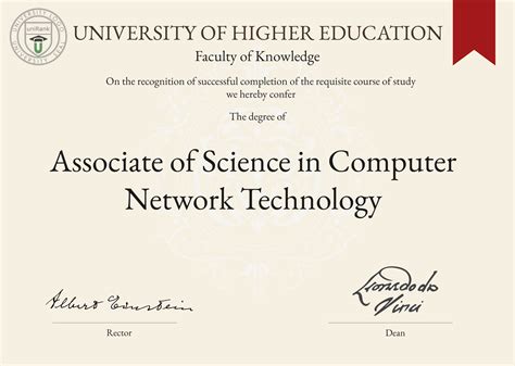 Associate Of Science In Computer Network Technology As In Computer Network Technology