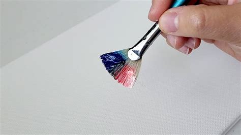 3가지 색으로 겨울 쉽게 그리는 방법 그림 초보자를 위한 아크릴화 Youtube