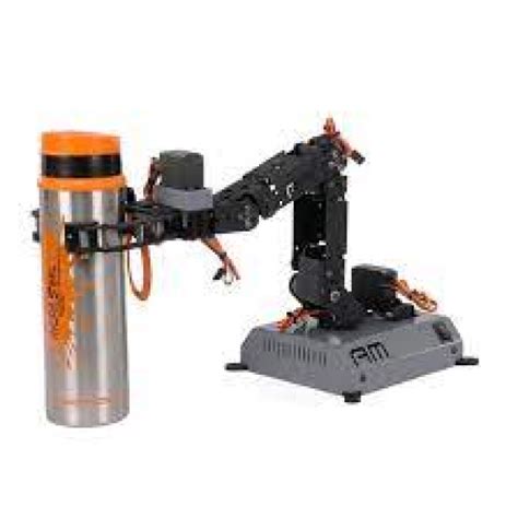 3dof servo robotic arm diy kit with surface mounting bracket agarwal