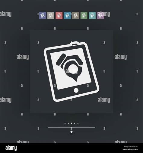 map pointer icon stock vector image and art alamy