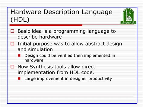 Ppt Vlsi System Design Powerpoint Presentation Free Download Id
