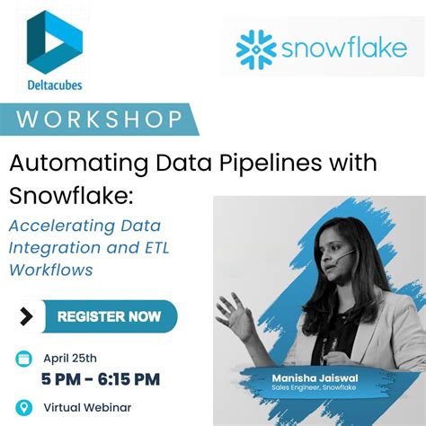Automate Data Pipelines With Snowflake Deltacubes Posted On The Topic Linkedin