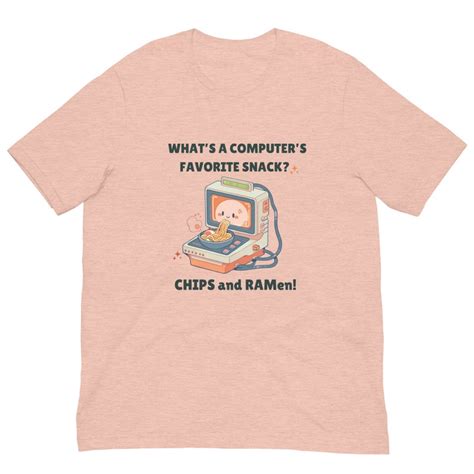 Funny Tech Programmer Shirt Computer Puns Tee Ramen Lover Pun