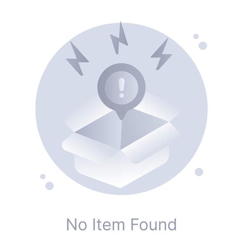 No Item Found Flat Concept Vector 14814121 Vector Art At Vecteezy